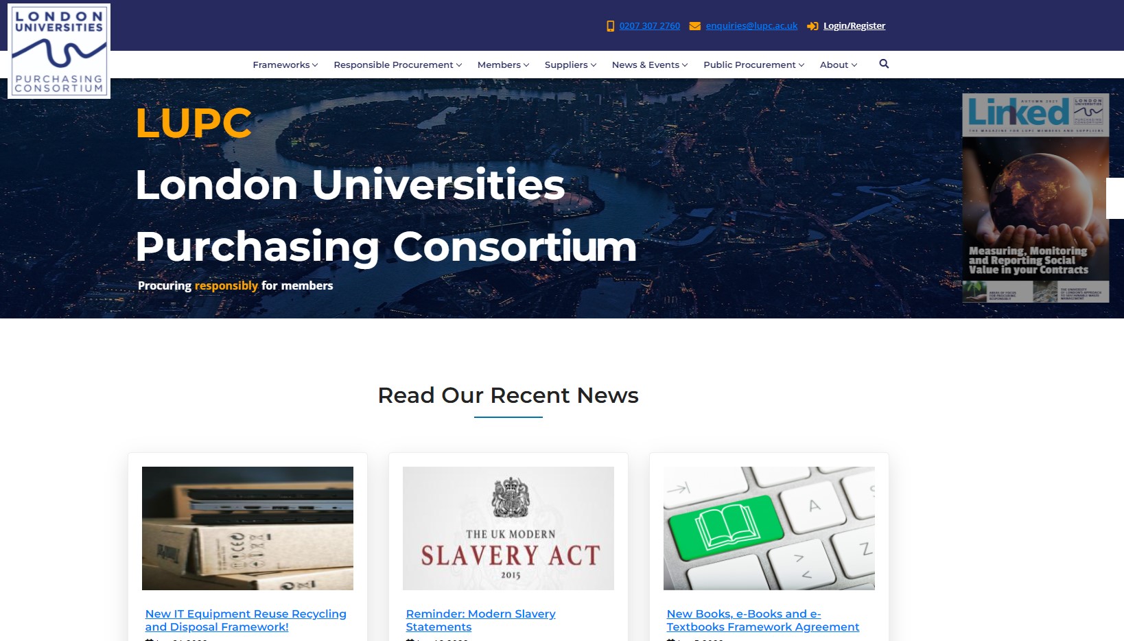 LUPC : London Universities Purchasing Consortium